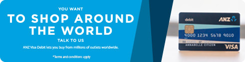 ANZ Visa Debit Card | ANZ | ANZ Vanuatu